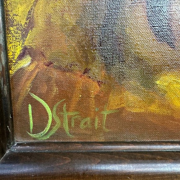 Unique Vintage | Wall Decor | Cherokee Artist Dorothy M Strait Original ...